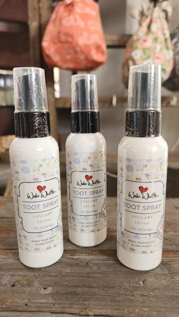 Wabi Whiffs Toot Spray – Ewethful Fiber Farm and Mill